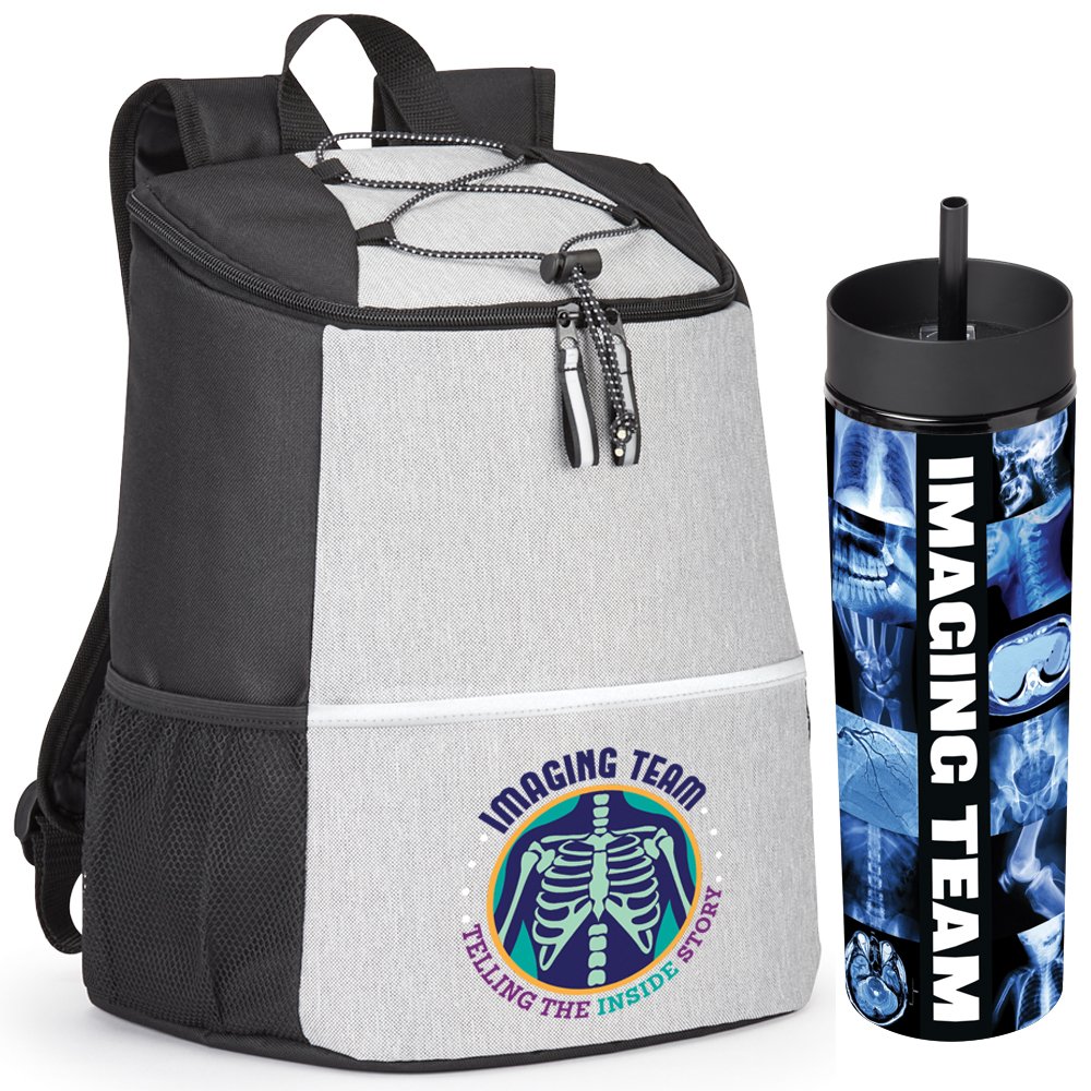 Imaging Team Canyon Tumbler 16 oz. & Hemingway Backpack Cooler Combo ...