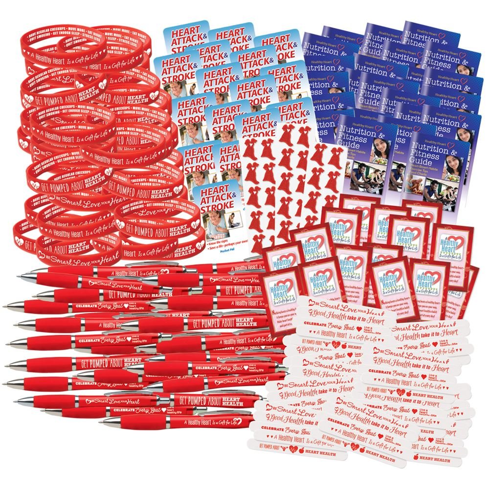 Heart Health Community Health Fair Kit | Positive Promotions