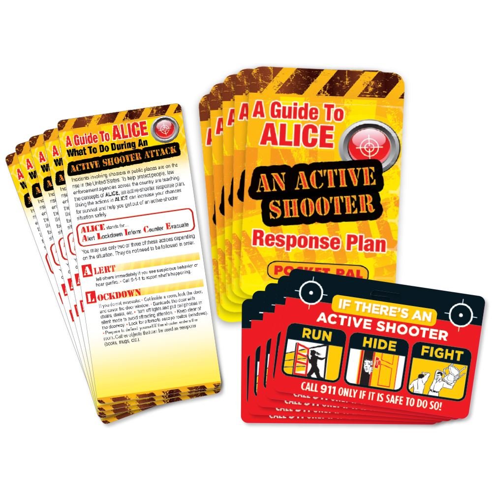Active Shooter 150-Piece Value Pack - Personalization Available ...