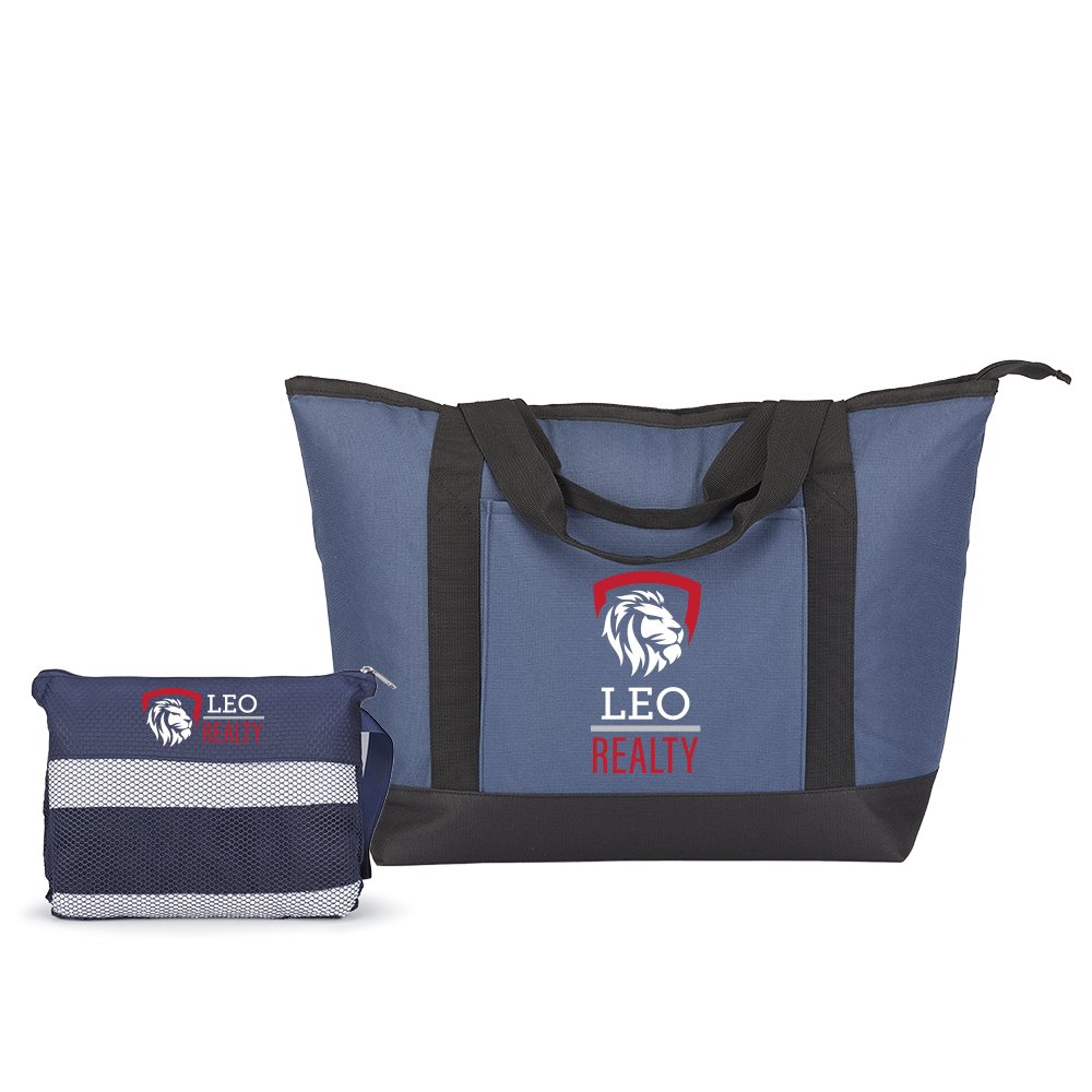 Carter Cooler Tote & Beach Towel in Bag Gift Set - Personalization ...