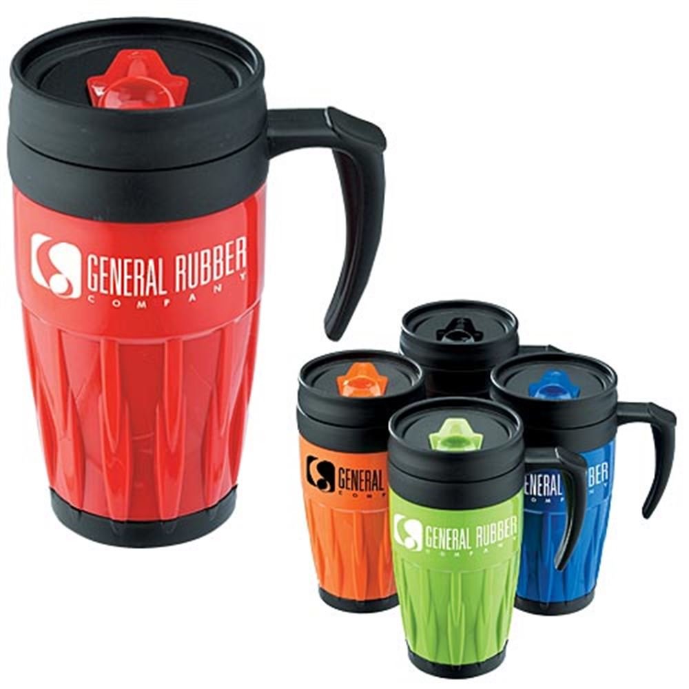 14 Oz. Lightweight Travel Mug With Lid | Positive Promotions
