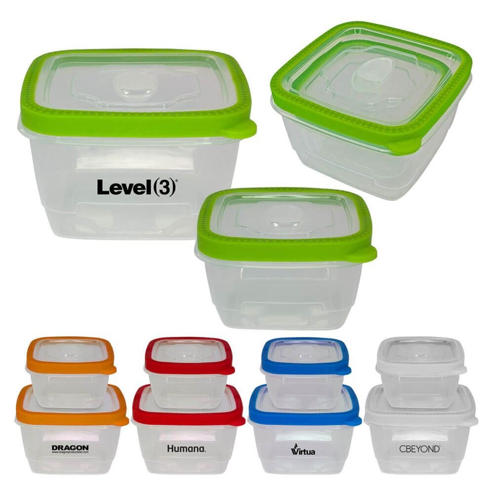 Nesting Seal-Tight Lunch Container Set