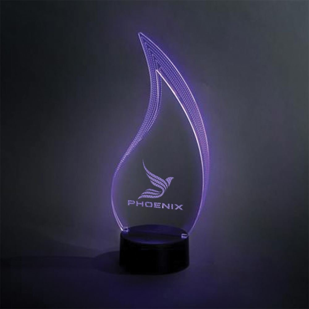 LED Light Up Flame Award - Personalization Available | Positive Promotions