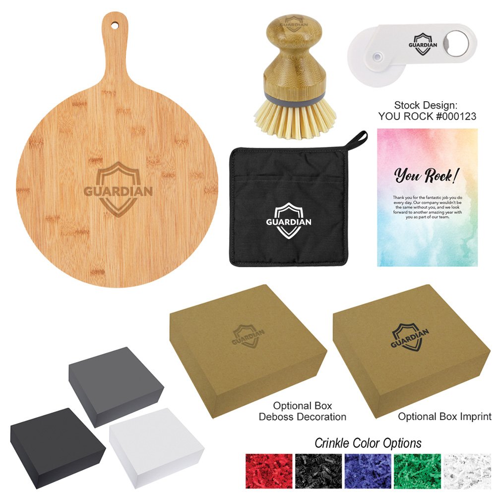 Pizza Party Gift Set - Personalization Available | Positive Promotions