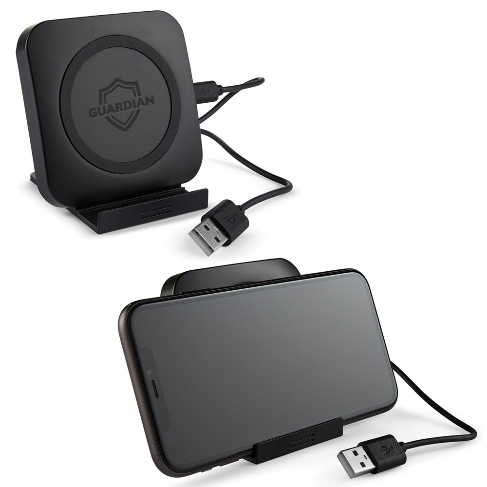 Light Up Wireless Charging Pad & Phone Stand - Laser-Engraved ...