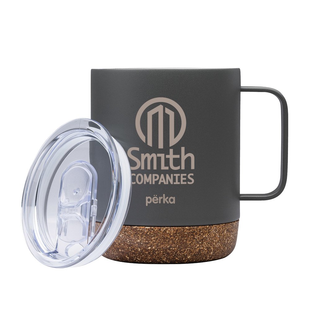 Perka® Wyatt Double-Wall Stainless-Steel Camping Mug 12-Oz ...
