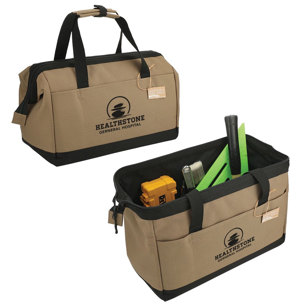 Rhodes Recycled Utility Zippered Tool Tote - Personalization Available ...