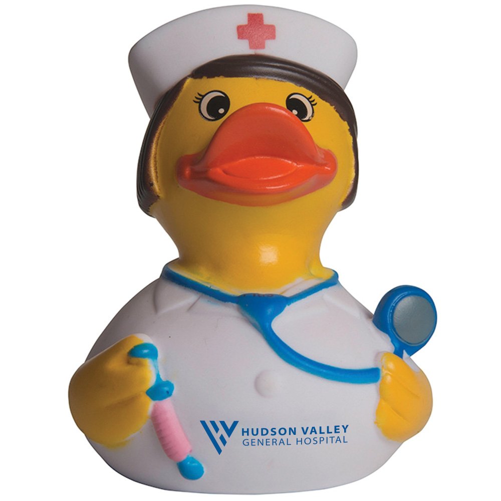 Nurse Rubber Duck - Personalization Available | Positive Promotions