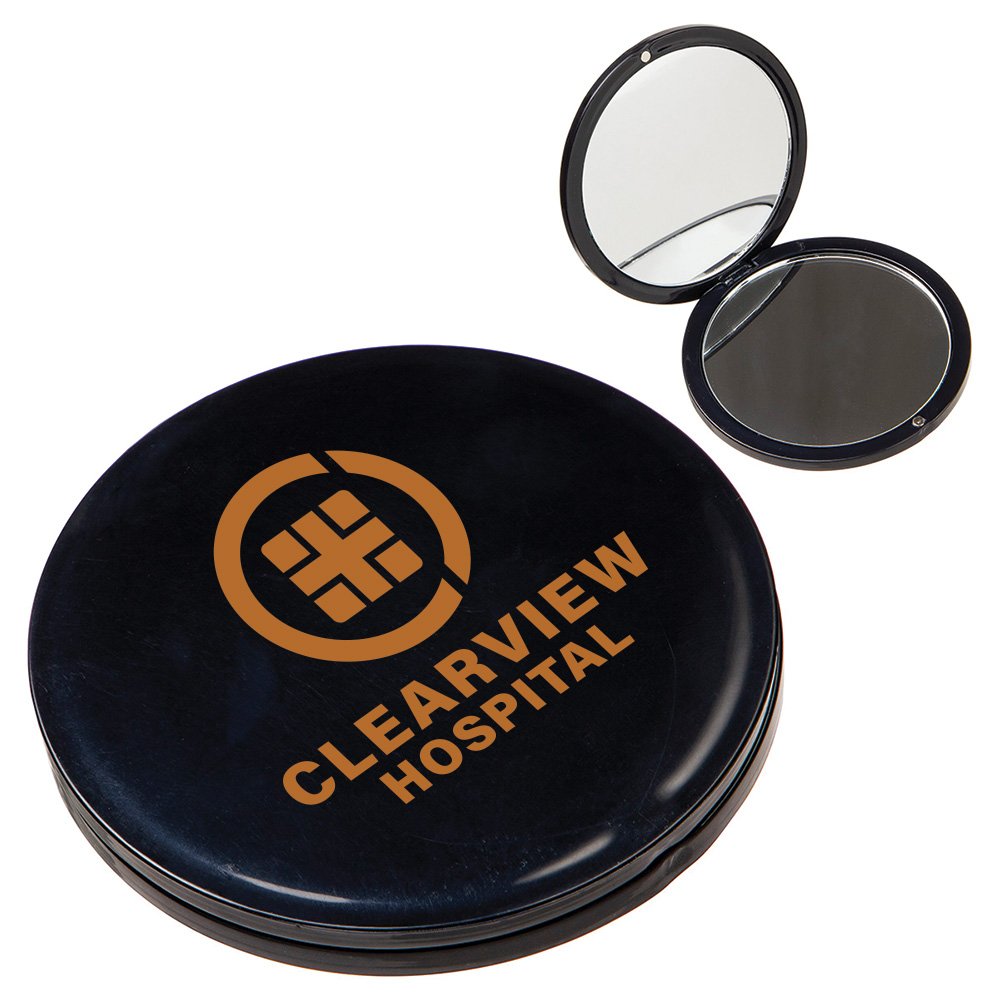 Sleek Compact Mirror - Personalization Available | Positive Promotions