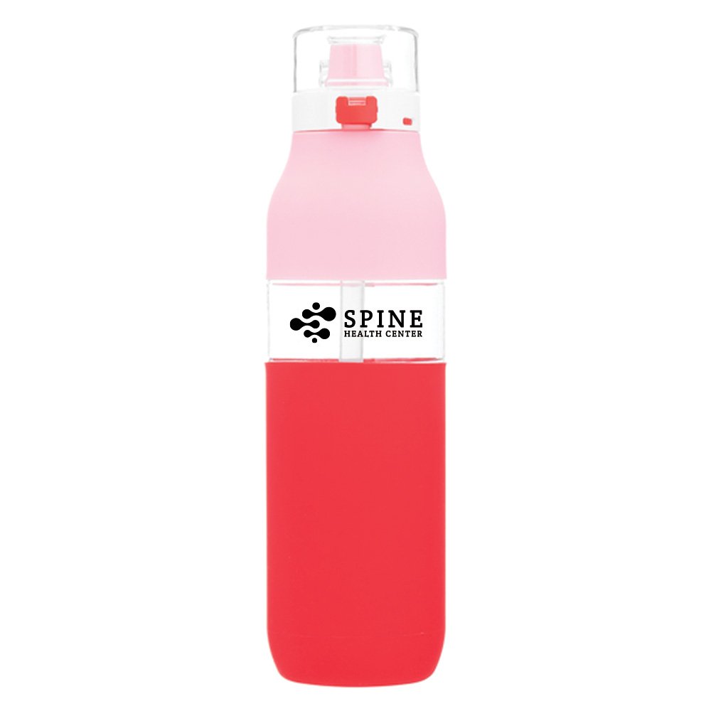 H2GO® Void Plastic Water Bottle 25 oz. - One-Color Personalization ...