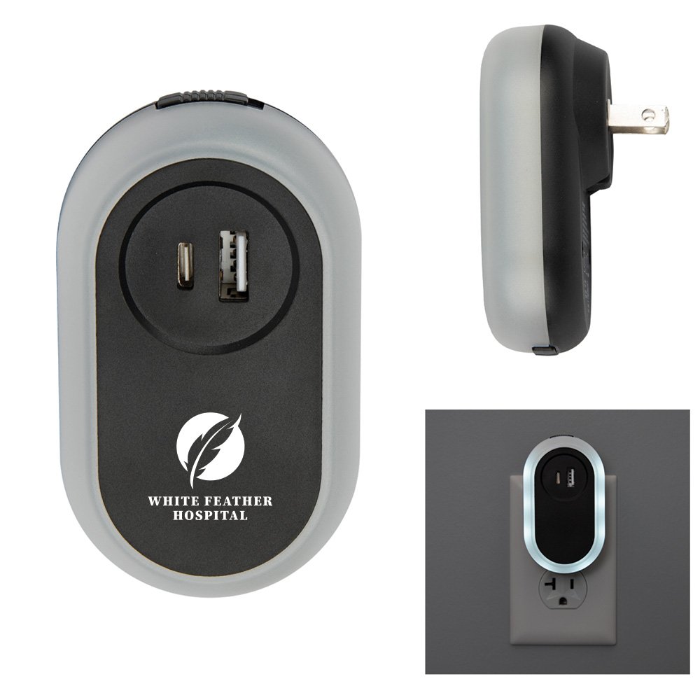 Type-C Adapter Night Light - Personalization Available | Positive ...