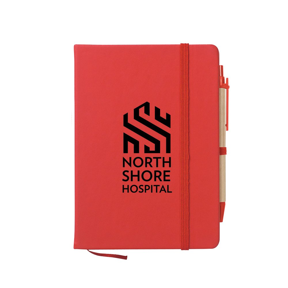 Camden Journal with Pen, Sticky Notes, & Flags - Personalization ...