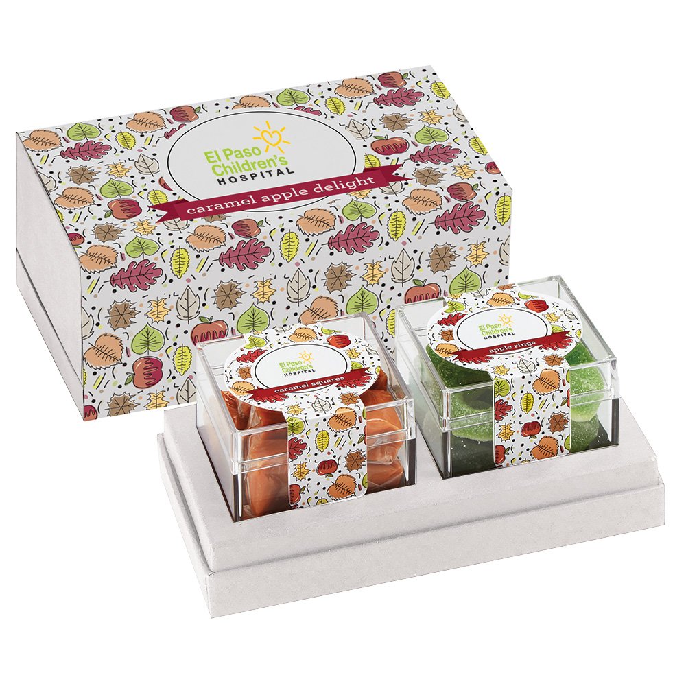 Caramel Apple Candy Cube Set - Full-Color Personalization Available ...