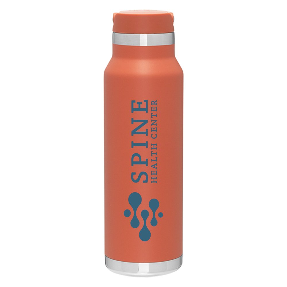 H2Go® Voyager Stainless-Steel Bottle 25 oz. - One-Color Personalization ...