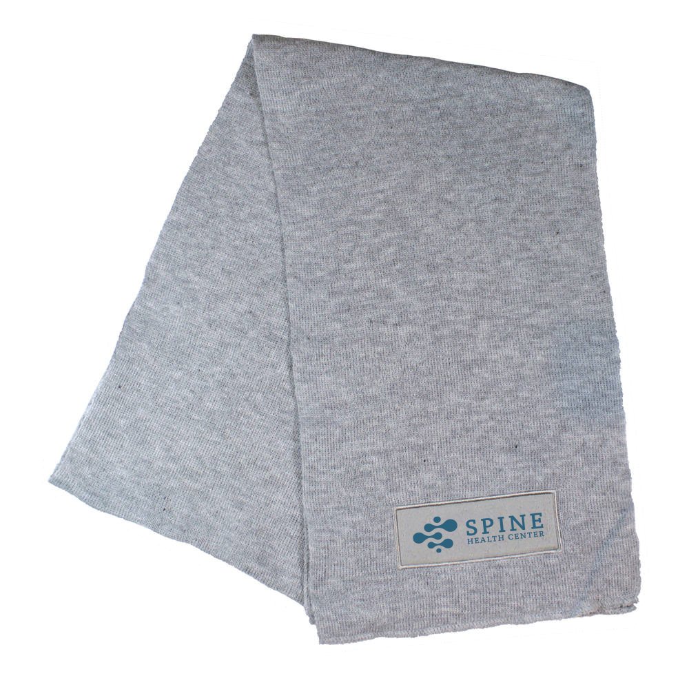 Basic Knit Scarf - One-Color Personalization Available | Positive ...