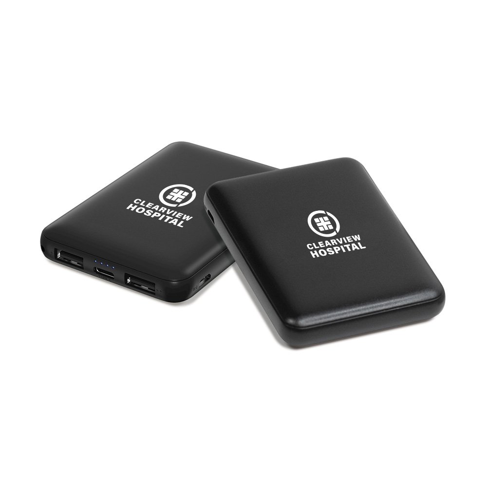 Palm Power Bank With Type-C & Dual USB Ports 5,000 mAh - One-Color ...