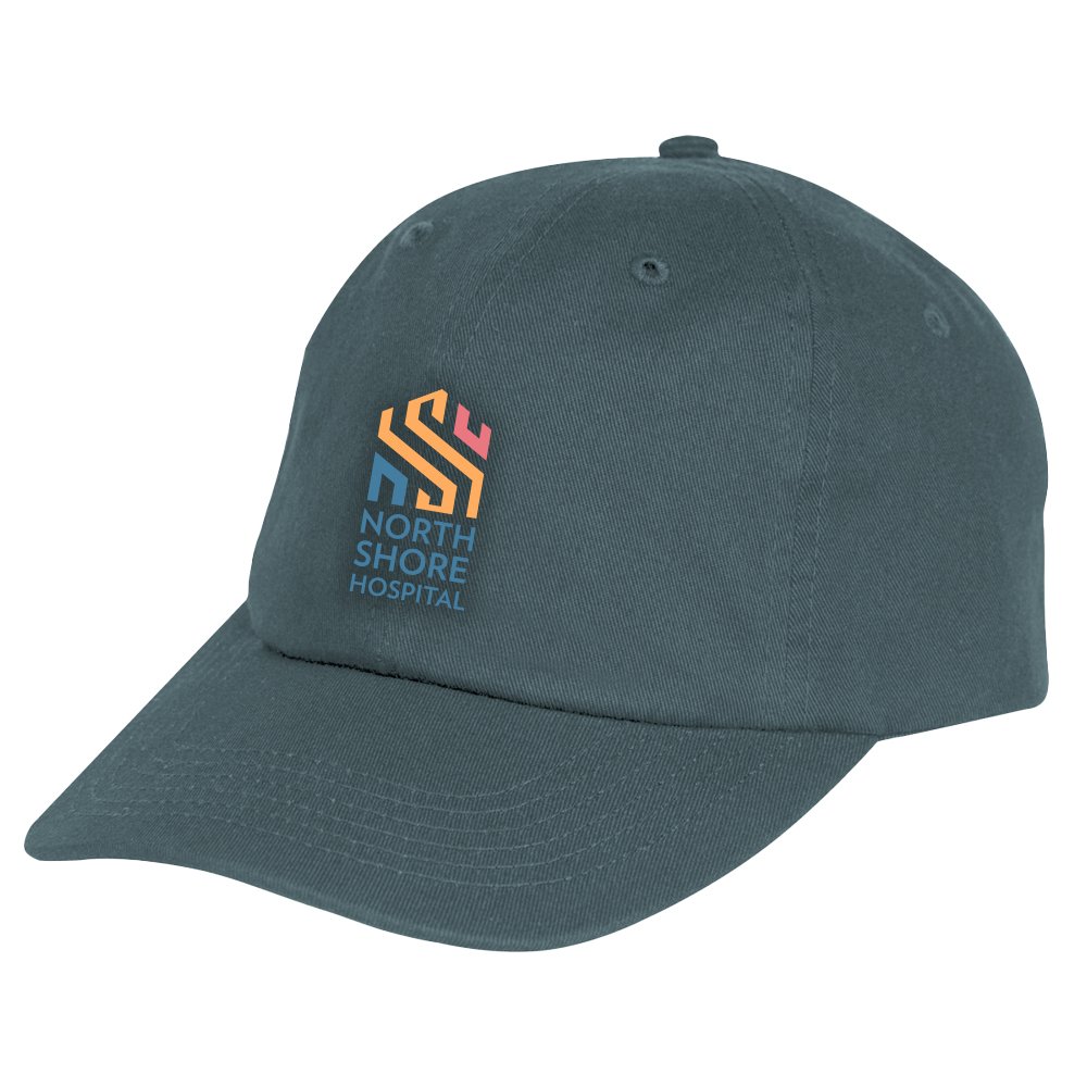 Unstructured Cotton Twill 6-Panel Cap - Embroidered Personalization ...