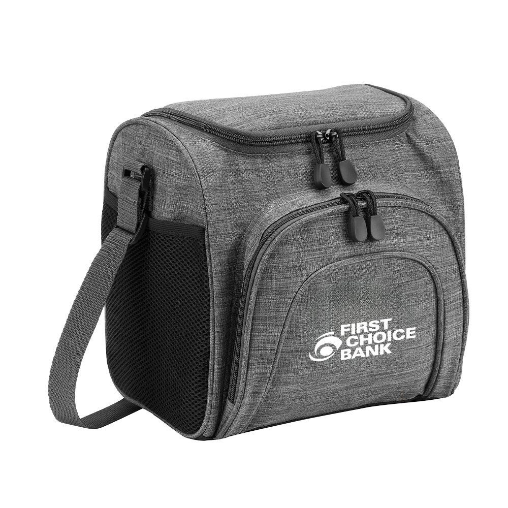 Bailey Insulated 12-Can Cooler Bag - One-Color Personalization ...