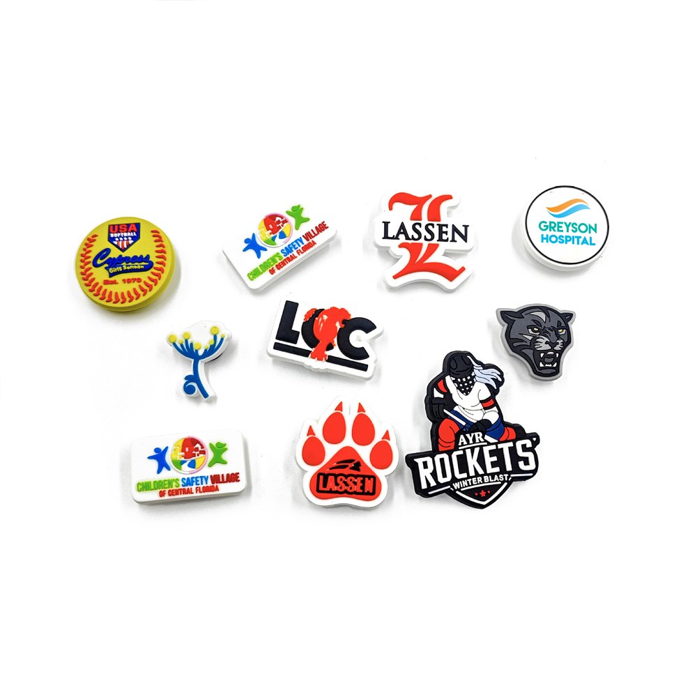 Shoe Charm Large 2" x 2" - Full-Color Personalization Available ...