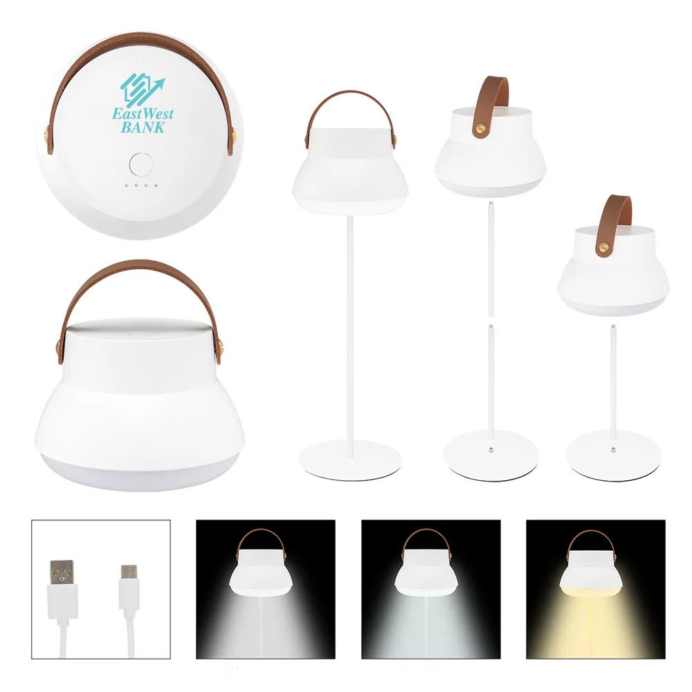 Desk Lamp With Removable Lantern Top & Strap - One-Color ...