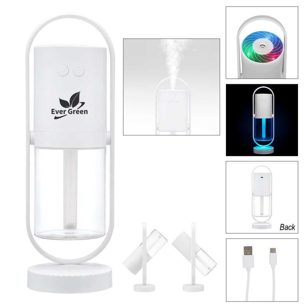 Flip Breeze Rotating Multi-Color Light-Up Humidifier - One-Color ...