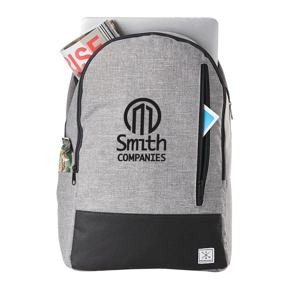 Merchant & Craft® Grayley 15" Computer Backpack - Personalization ...