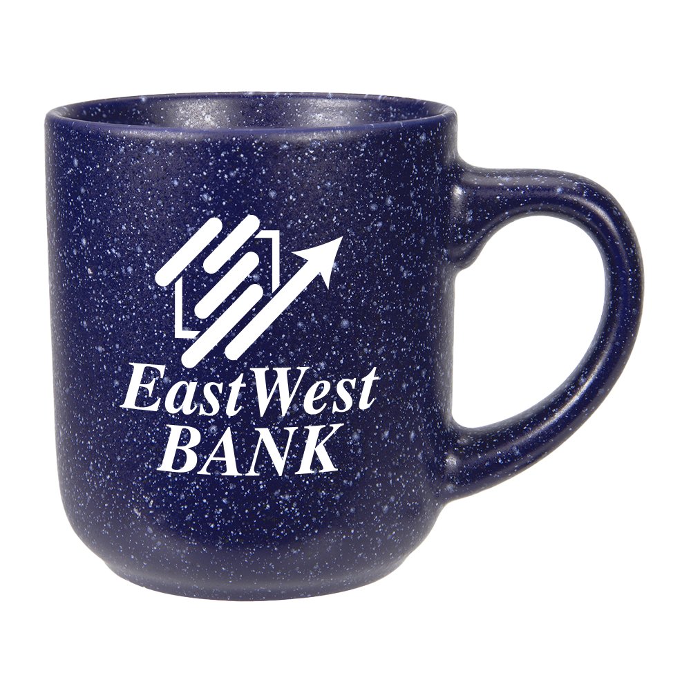 Matte Speckled Ceramic Mug 14 oz. - One-Color Personalization Available ...