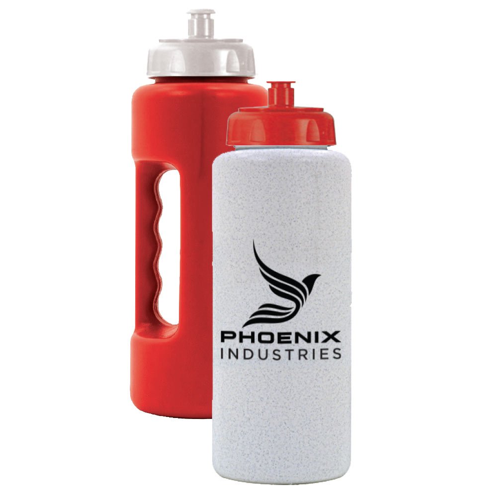 Grip Bottle 32 oz. With Push/Pull Cap - One-Color Personalization ...