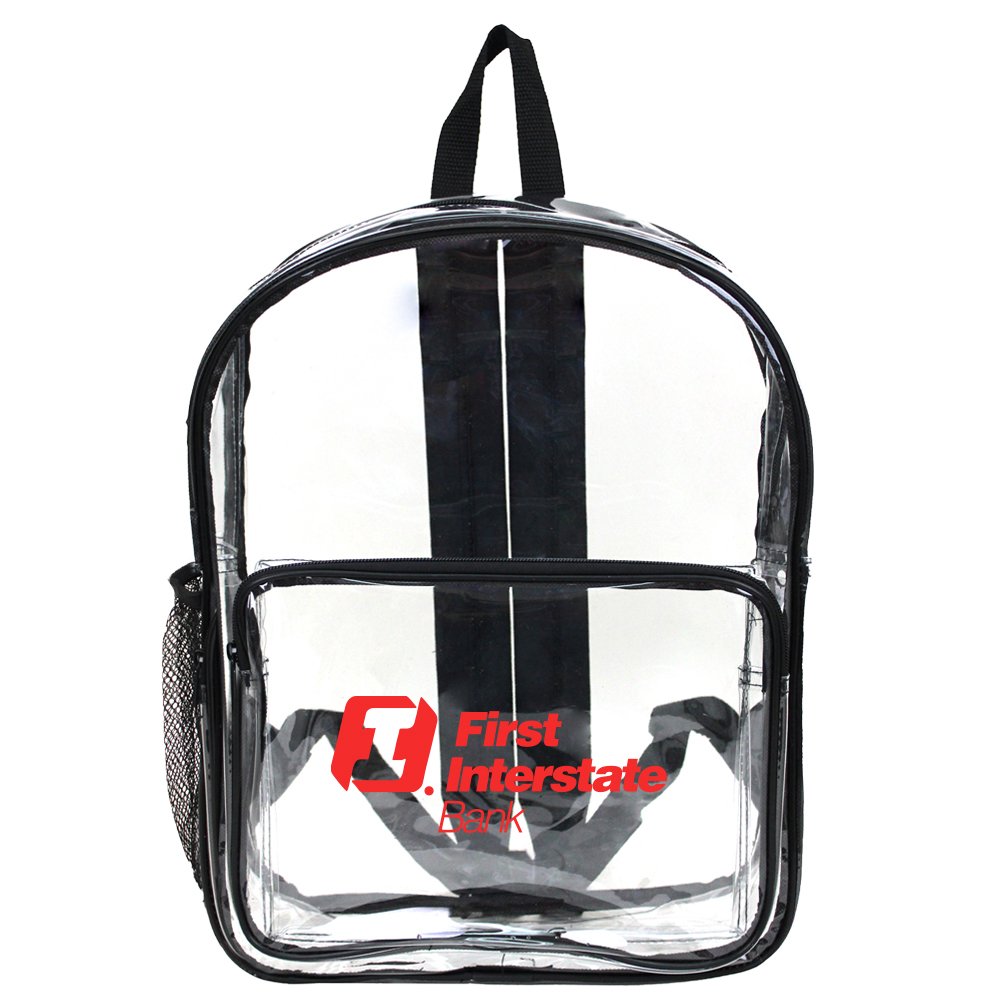 Clear Backpack - Personalization Available | Positive Promotions
