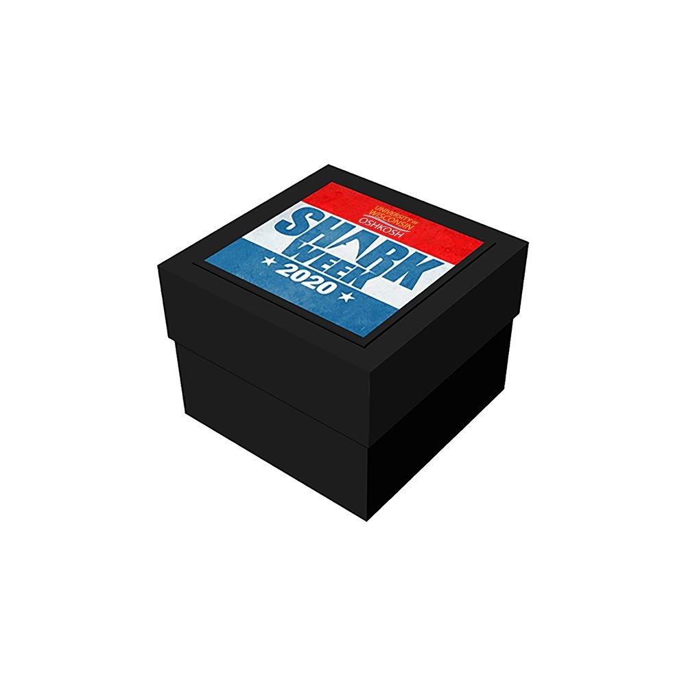 4" x 4" x 3" Black Deluxe Gift Box-Personalization Available | Positive ...
