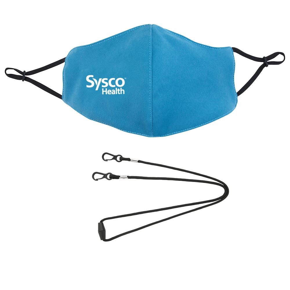 Comfy Youth Face Mask and Lanyard Kit | Positive Promotions