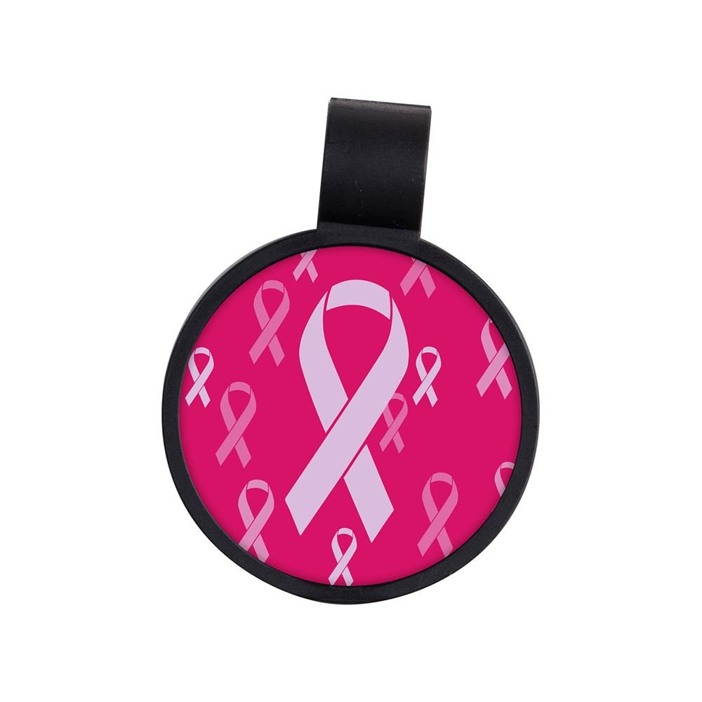 Pink Ribbon Stethoscope ID Tag with Antimicrobial Additive | Positive ...