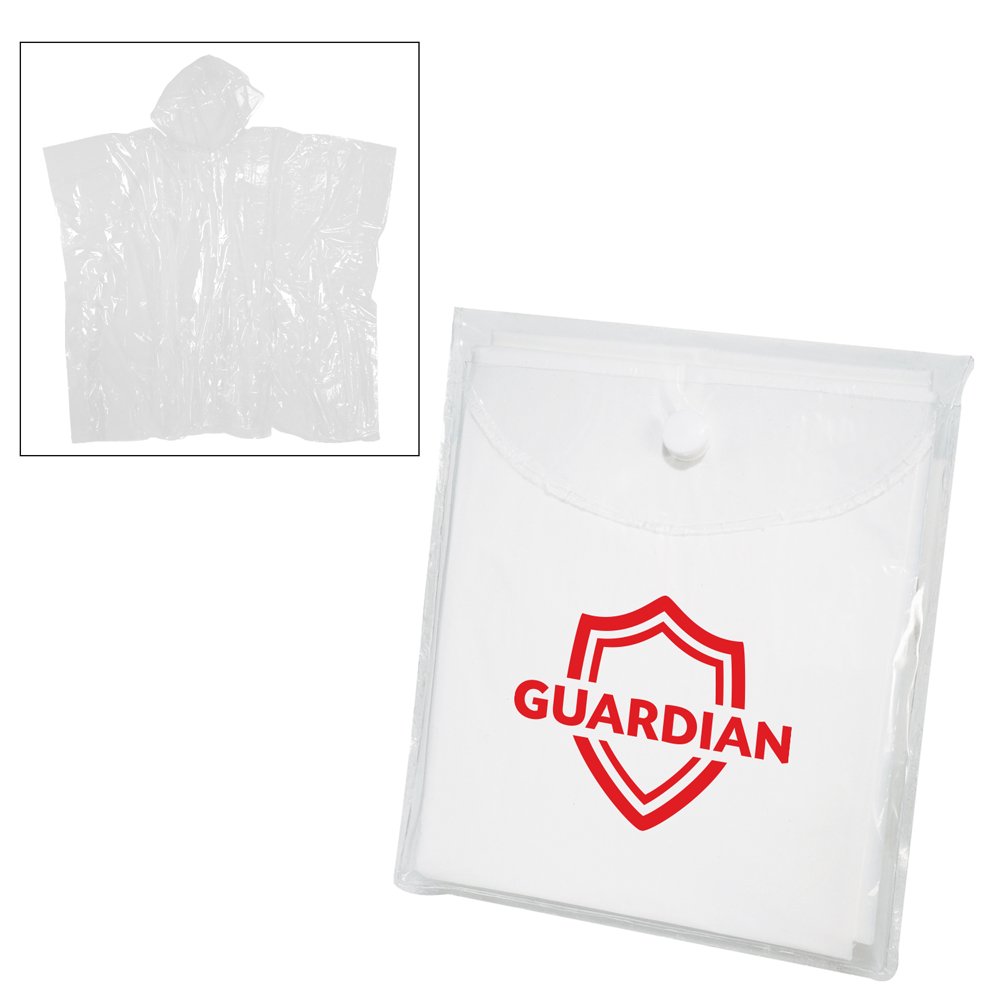 Rally disposable Poncho - Personalization Available | Positive Promotions