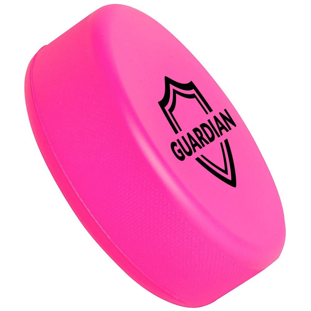 Pink Hockey Puck Stress Reliever - Personalization Available | Positive ...