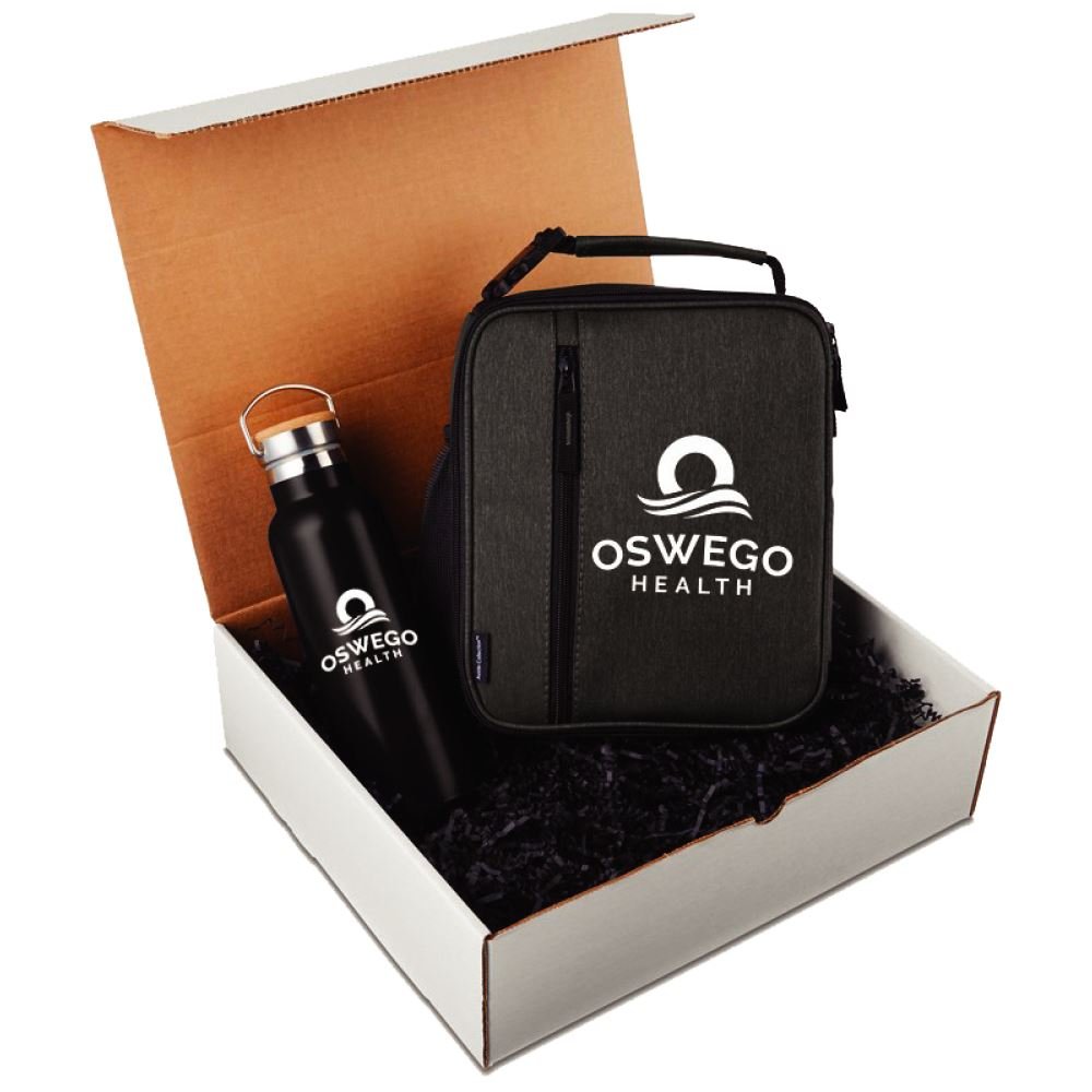Sip & Snack Gift Set - Personalization Available | Positive Promotions