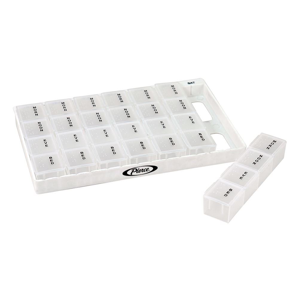 28 Day Pill Box - Personalization Available | Positive Promotions