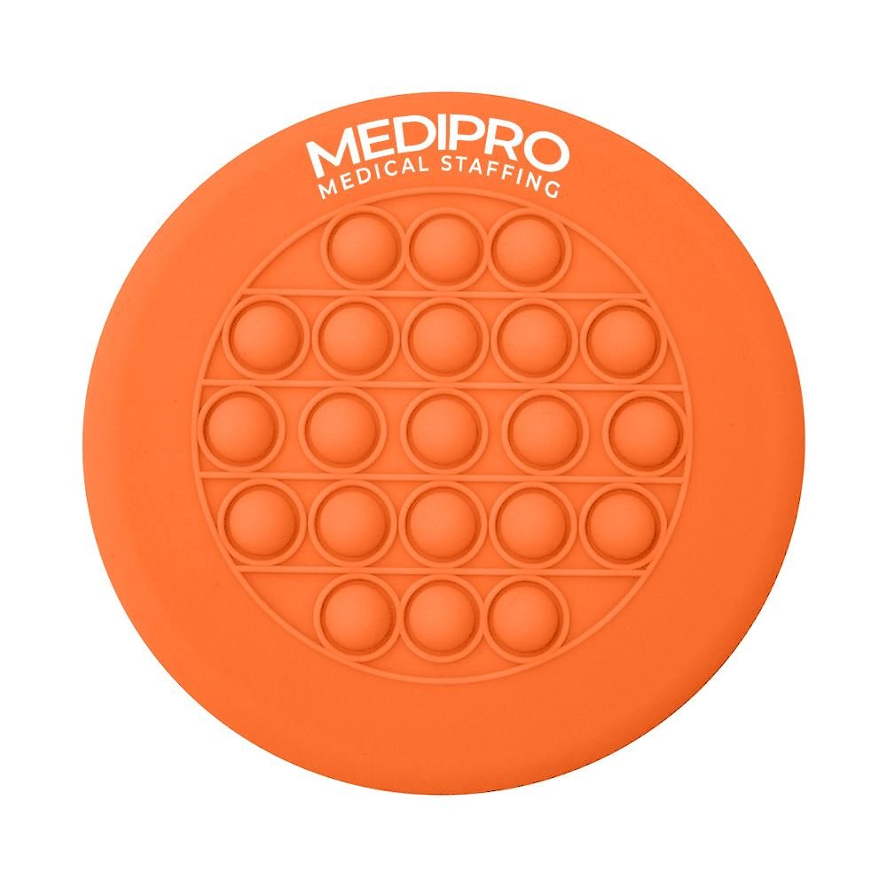 Stress Relieving Push-Pop Flying Disc - Personalization Available ...