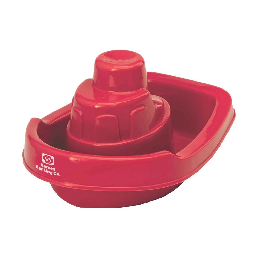 8" Tugboat Beach Sand Toy (Assorted Colors) - Personalization Available ...