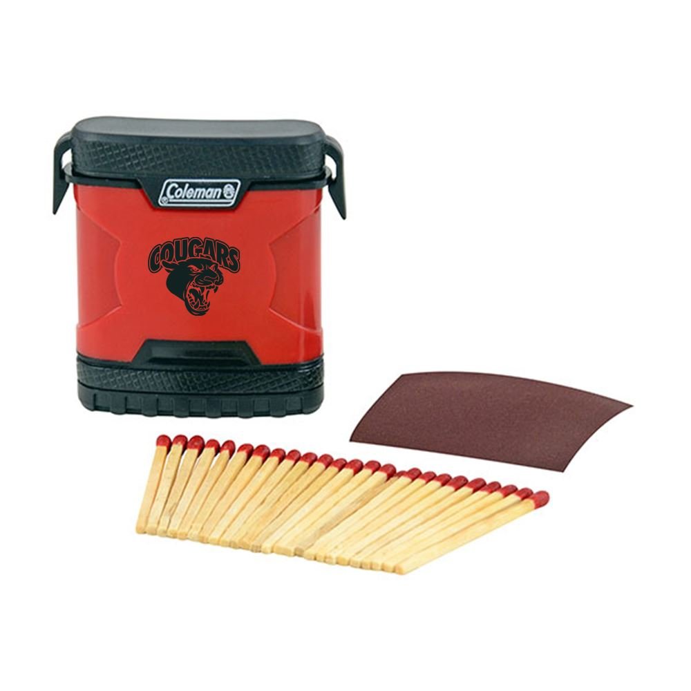 Coleman Waterproof Match Holder with Matches and Striker ...