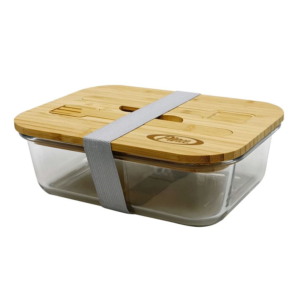 Glass Bento Box - Laser-Engraved Personalization Available | Positive ...