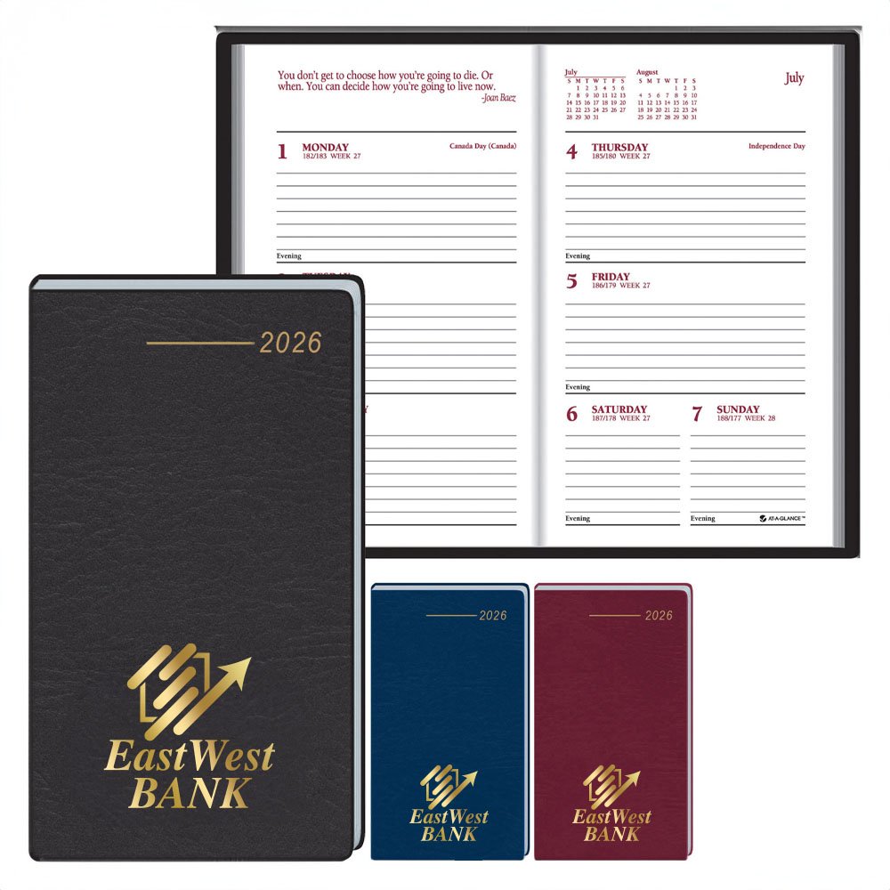 Weekly Pocket Planner - Personalization Available | Positive Promotions