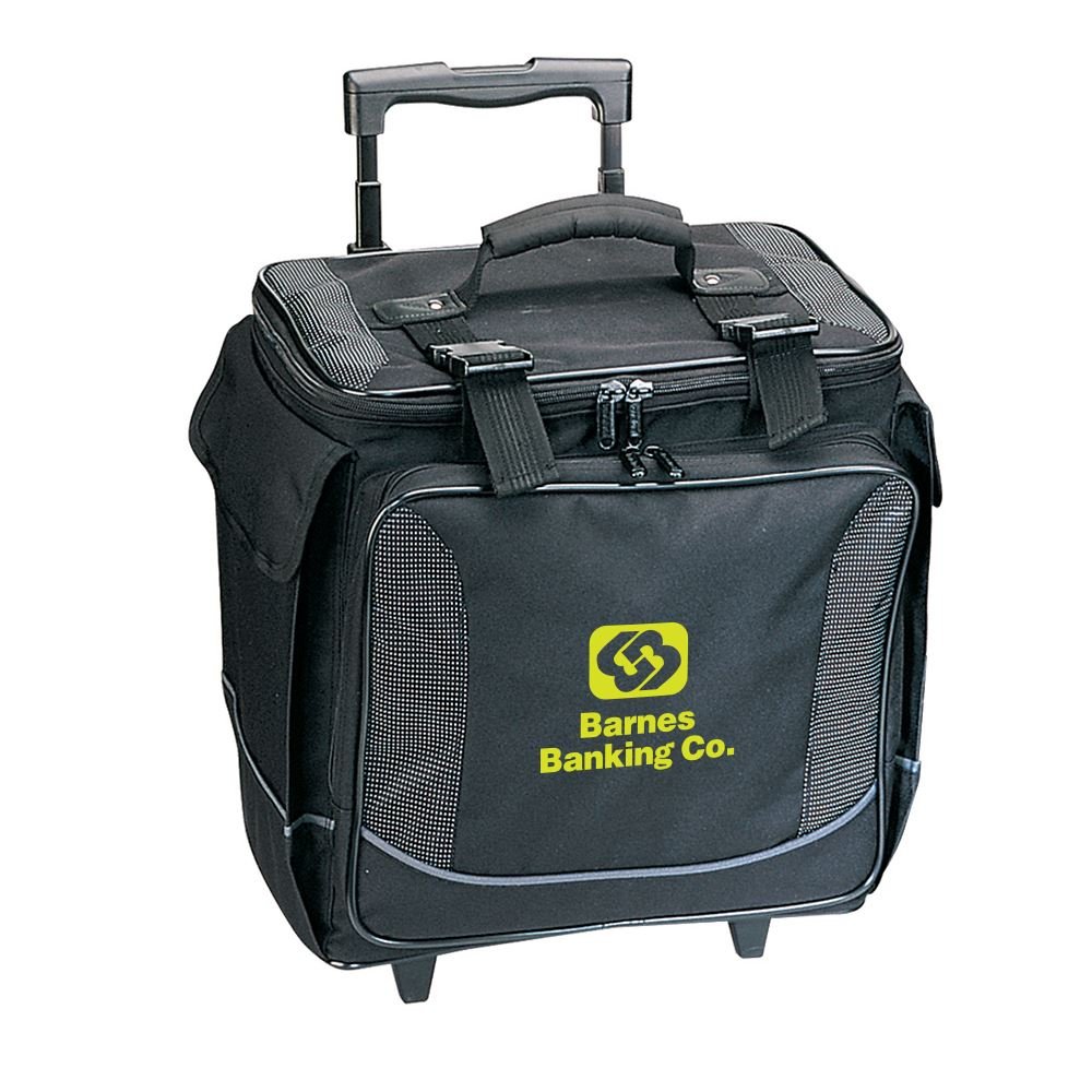 Rolling Wine Tote - Personalization Available | Positive Promotions