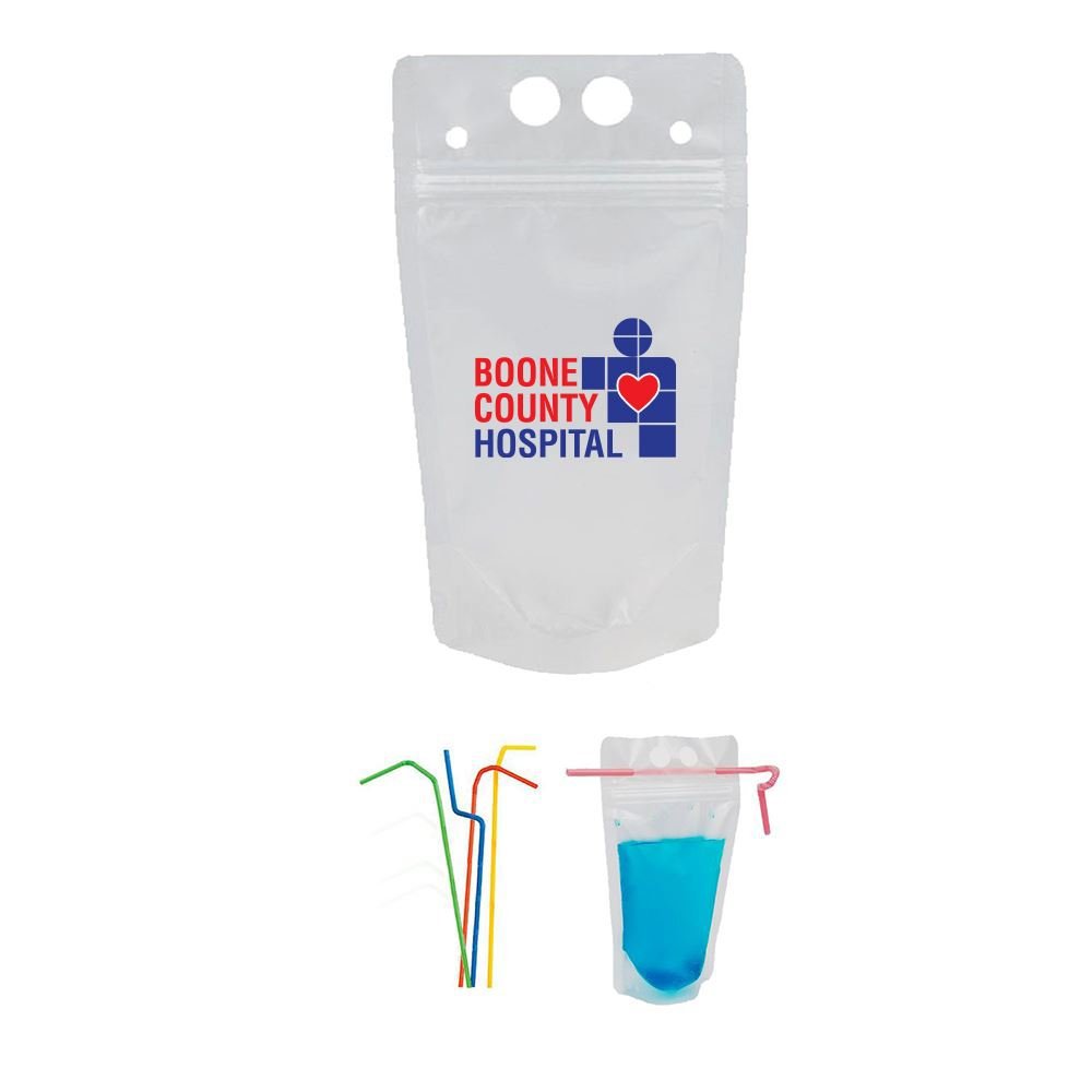 Drink Pouch- 14 Oz. - Personalization Available | Positive Promotions