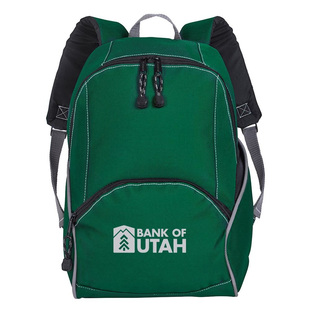 rPET Backpack With Pockets - Personalization Available | Positive ...