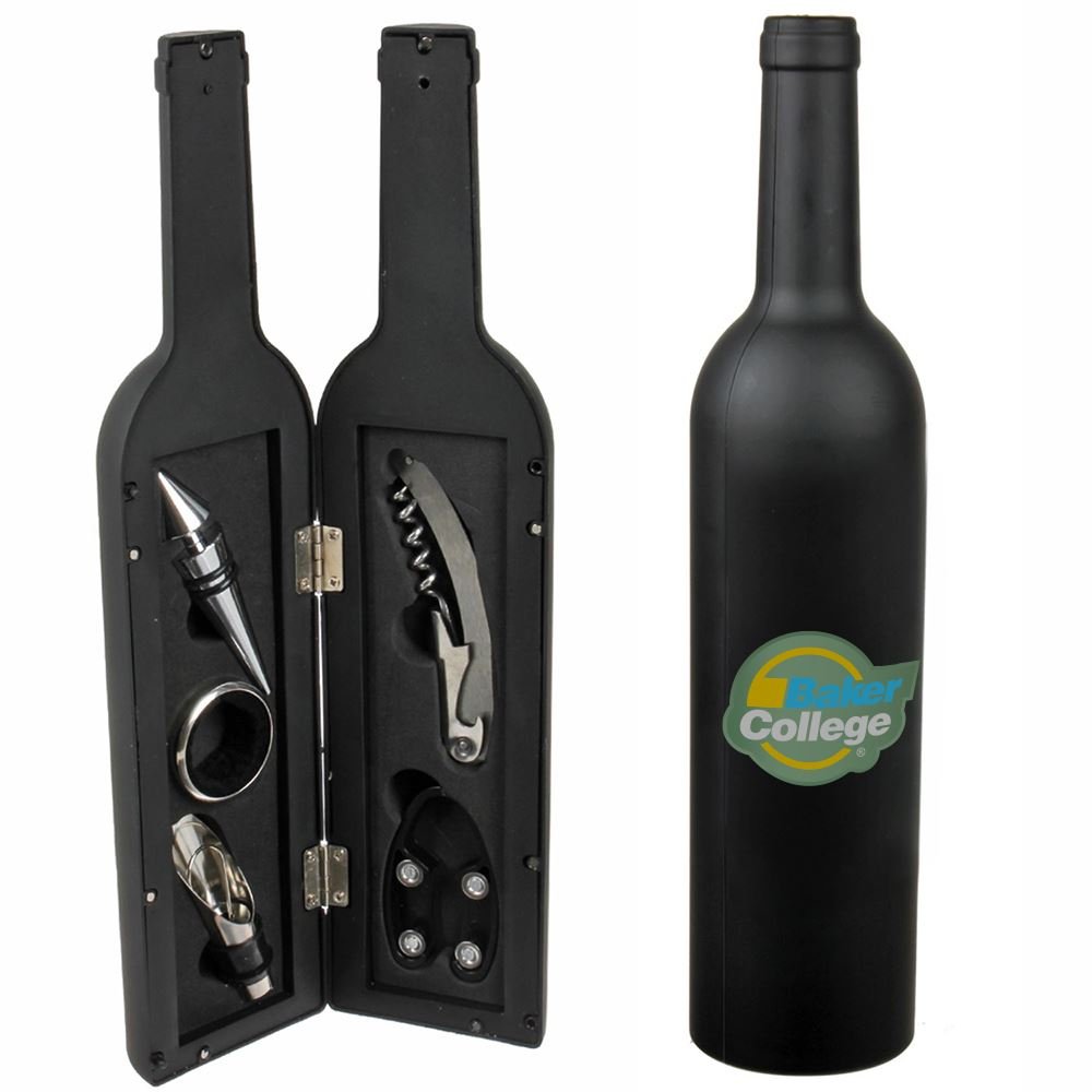 6-Piece Wine Set In Gift Box - Full-Color Personalization Available ...