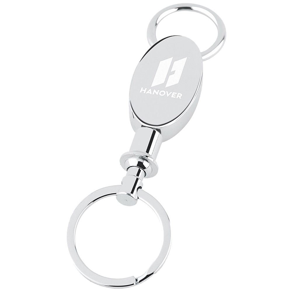 Oval Valet Key Tag - Personalization Available | Positive Promotions