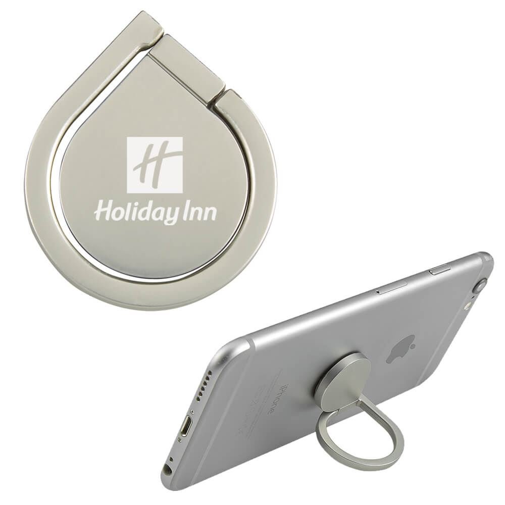 Aluminum Cell Phone Ring And Stand - Personalization Available ...