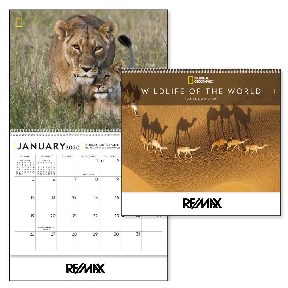 National Geographic Wildlife Of The World 2021 Deluxe Appointment ...