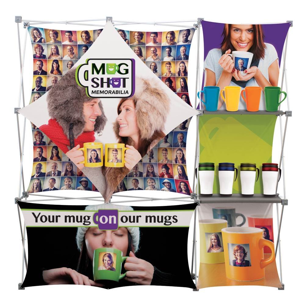 Deluxe GeoMetrix 9-Quad Classic Display Kit - Full-Color Dye ...