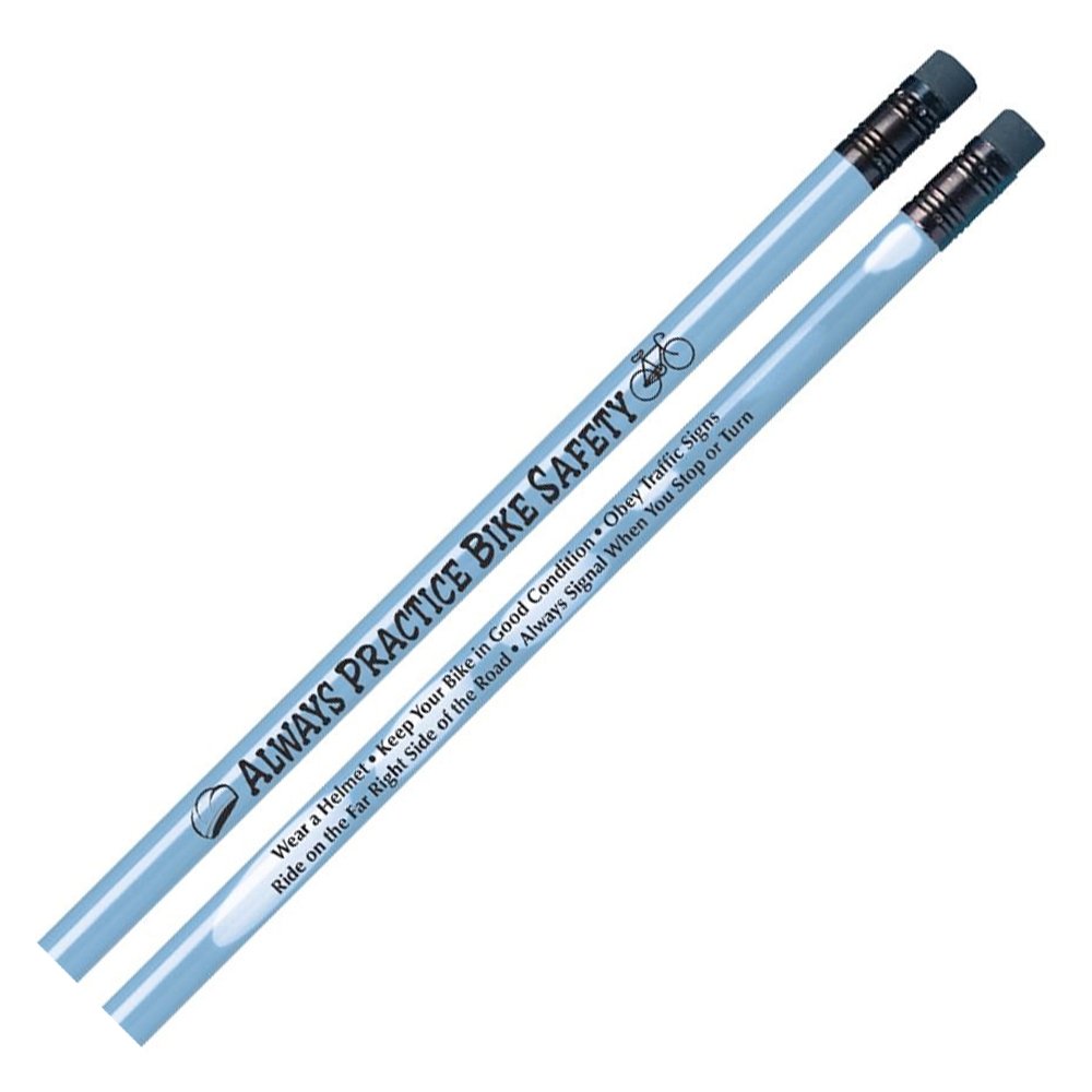 Always Practice Bike Safet Heat Senstitive Pencils | Positive Promotions